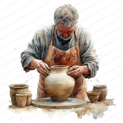 Potter And Clay Clipart