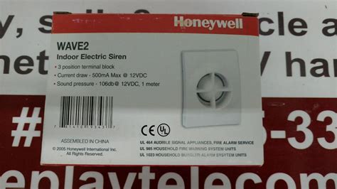 Honeywell Wave 2 Indoor Electric Two Tone Siren Ebay