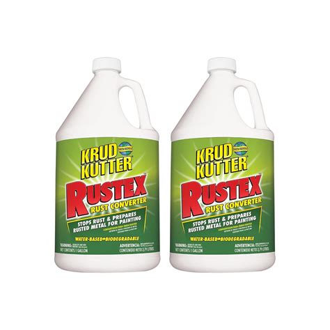 Krud Kutter Rx01 Rustex Rust Converter 1 Gallon Pack Of 2 Amazonae Automotive