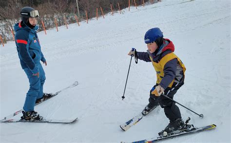 2일차 단체 스키강습 활동