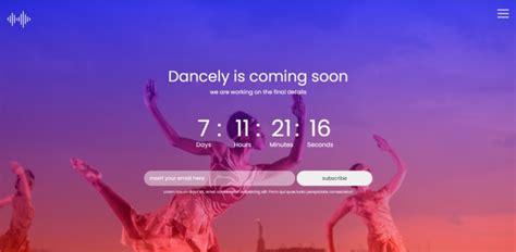 Make Clean Html Css Js Coming Soon Page By Oussama66 Fiverr