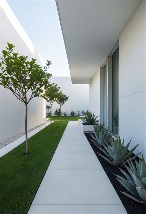Best 13 30 Modern Minimalist Front Yard Landscaping Ideas To Boost Your