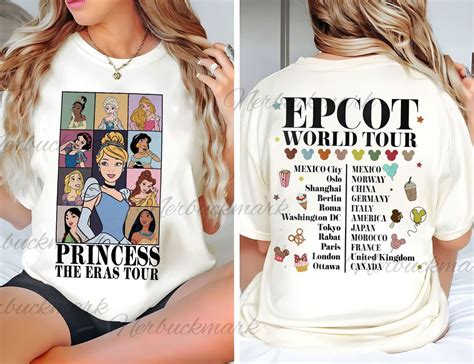 Vintage Princess Eras Tour Double Sided T Shirt Sold By Cesspool