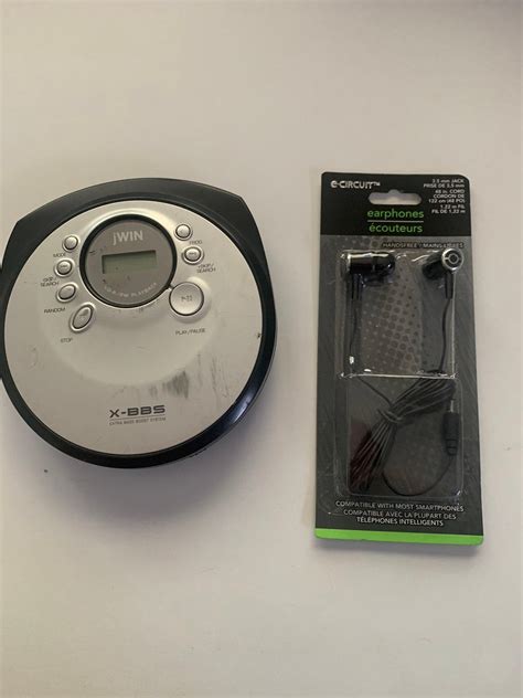 Jwin Portable Cd Player Black