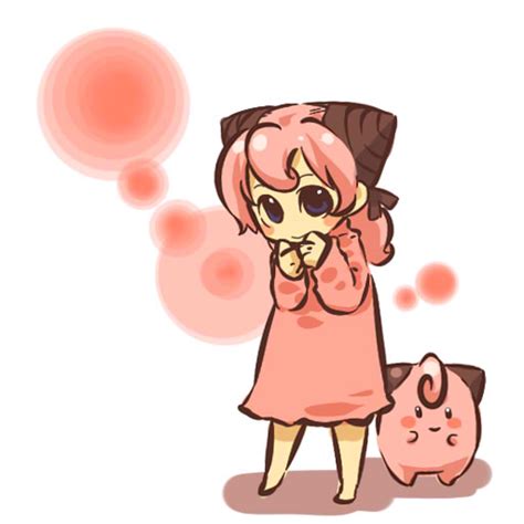 Hitec Cleffa Moemon Nintendo Pokemon Pokemon Gsc Pokemon Rgby 1990s Style 1girl