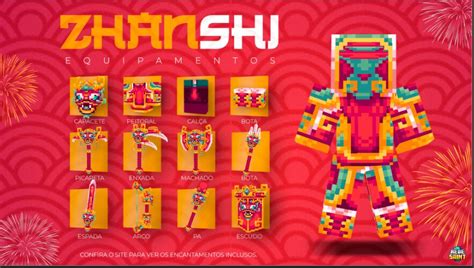 LANÇAMENTO DA COLEÇÃO ZANSHI A ARMADURA INOVADORA PARA O ANO NOVO CHINÊS REDE SAINT