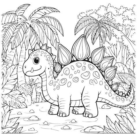 공 윤 미술 일러스트레이션 어린이용 무료 터 귀여운 색칠 책 프리미엄 Ai 생성 벡터