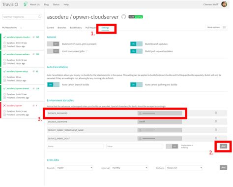 continuous delivery for service fabric via github travis ci and docker