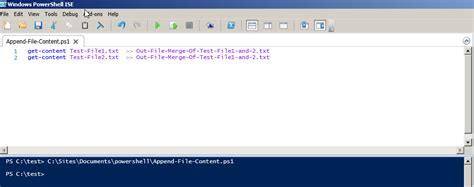 Powershell With Filesystem Append File