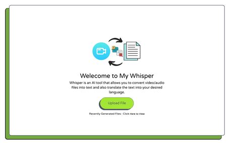 Video And Audio Content To Text Webapp Php Mysql Whisper Ai