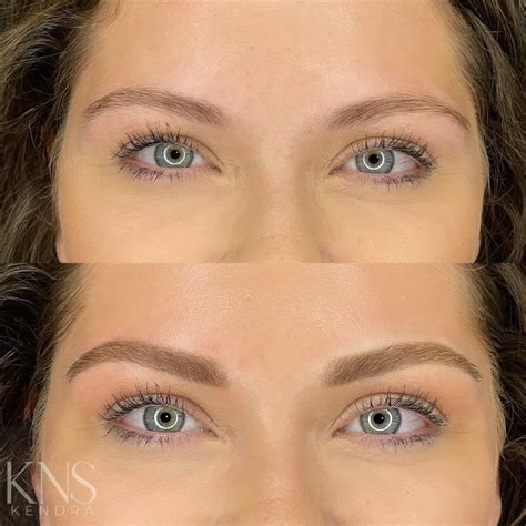 Powder Brows Before And After Blonde At Nancy Green Blog