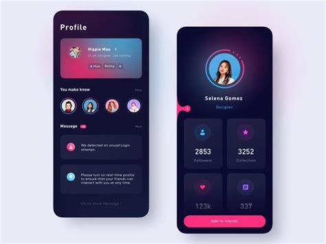 UI Experimental Design On Behance
