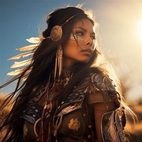 American Indian Warrior Women Bellezza Citazioni Dei Nativi Americani