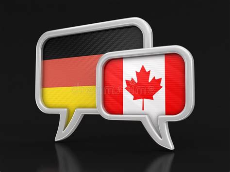 Speech Bubbles With Flags Stock Illustration Illustration Of Communications 127982314