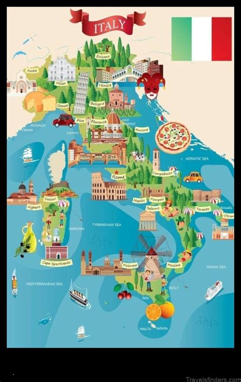 Volpara Italy Map A Visual Guide Travelsfinderscom