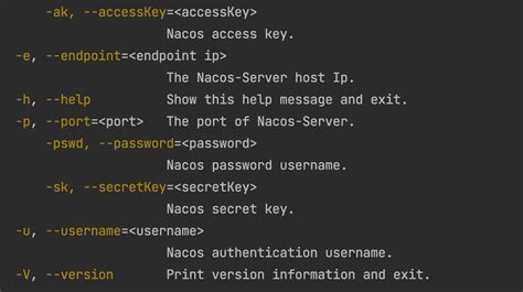 Github Nacos Groupnacos Ctl The Controller Command Sdk For Nacos