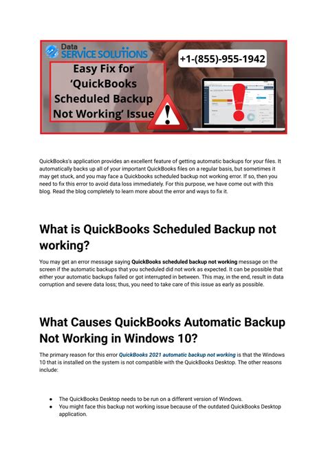 PPT How Do I Fix QuickBooks Backup PowerPoint Presentation Free Download ID 12160425