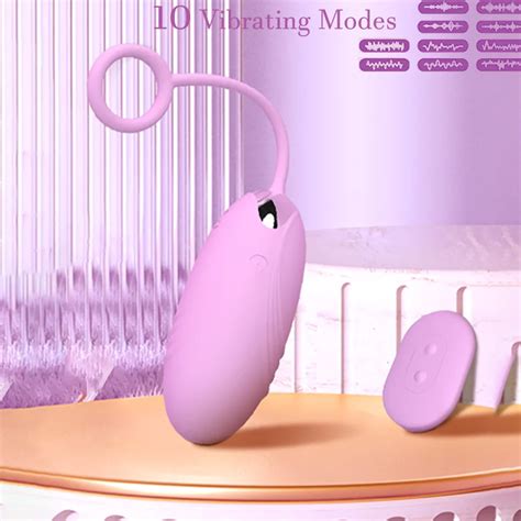 Ultra Silent Powerful Jump Egg Vibrator Vagina Clit Stimulator Dildo