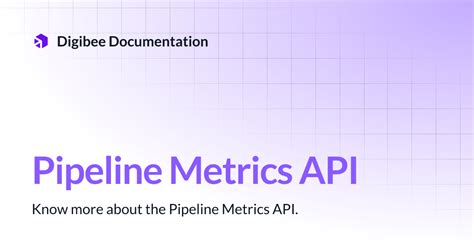 Pipeline Metrics Api Digibee Documentation