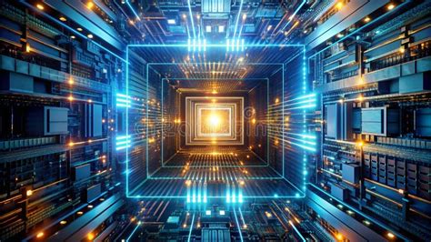 Quantum Computing Unlocking The Secrets Of The Universe Generative Ai Stock Illustration