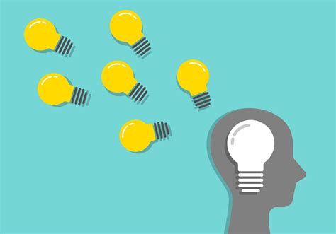 Head Sign With Light Bulb Problem Resolve Control Understand Question Mental Problem Solving