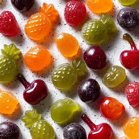 Bright Fruity Veggie Bites With Apple Juice And Gelatin Flavors Enthusiasts