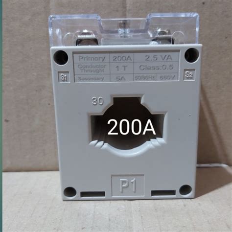jual current transformer 200a ct 200a 5a shopee indonesia