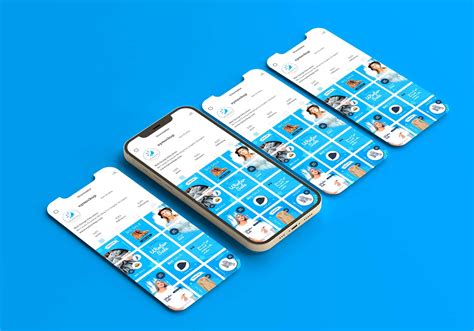 free app ui screen mockup