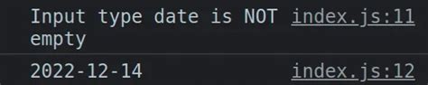 Check If An Input Type Date Is Empty In Javascript Bobbyhadz
