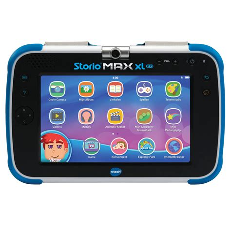 Vtech Storio Max Xl 20 Blue Incl Paw Patrol Game Thimble Toys
