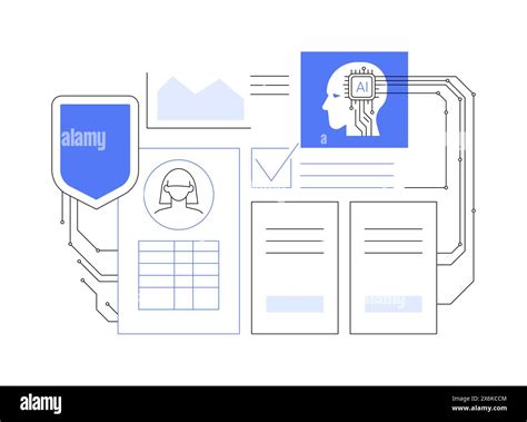 Ai Driven Policy Recommendations Abstract Concept Vector Illustration