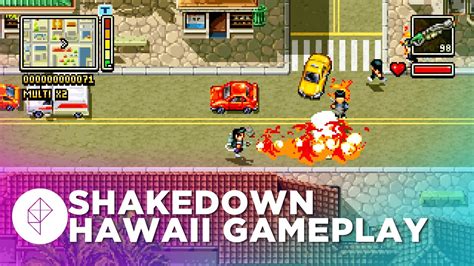 Shakedown Hawaii Gameplay A 16 Bit Grand Theft Auto Youtube