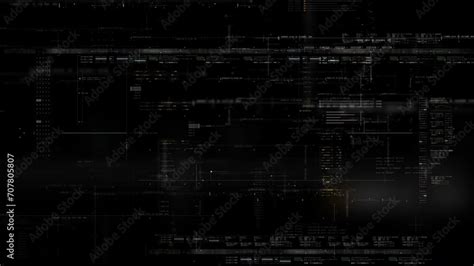 Futuristic Motion Graphic User Interface Head Up Display Screen Template Digital Data Telemetry