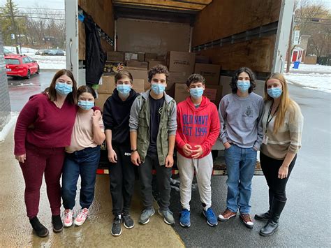 the truck has been loaded and saint thomas high school