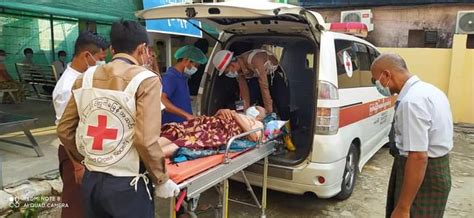 အင်းစိန်မြို့နယ်အတွင်းရှိ ပြည်သူများအား ကြက်ခြေနီအသင်း အင်းစိန် မှ ကျန်းမာရေးစောင့်ရှောက်မှု