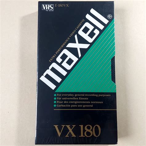 Maxell Vx 180 Vhs 83201133