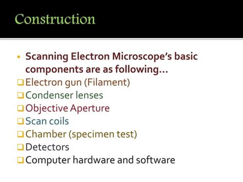 Dielectric Surface Imaging Using Scanning Electron Microsope Ppt