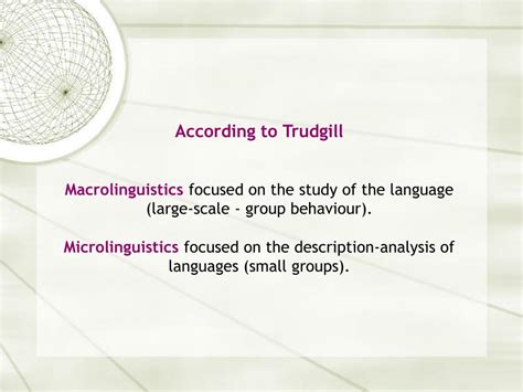 Ppt Sociolinguistics Powerpoint Presentation Free Download Id4449433