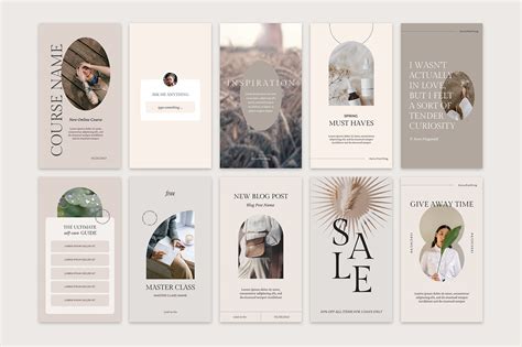 NUDE Instagram Templates On Behance