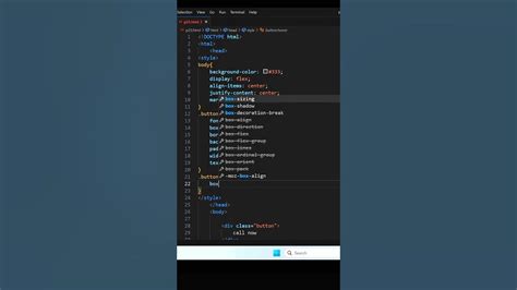 How To Create Button Using Htmlcss Youtube
