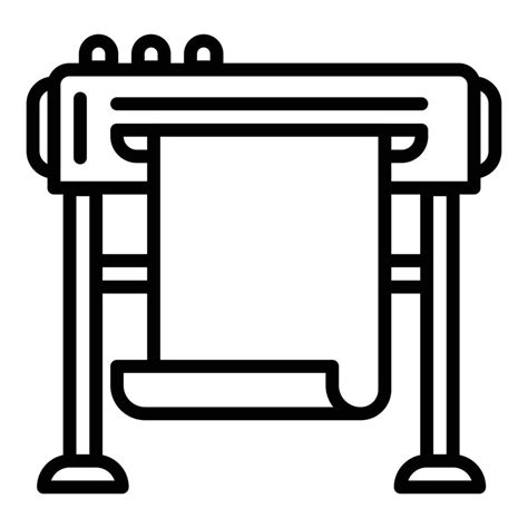 Company Plotter Icon Outline Style 14255575 Vector Art At Vecteezy