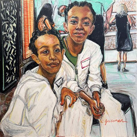 Caroline A Grossman Tag Youre It Portrait Of Mezmura And Timbita