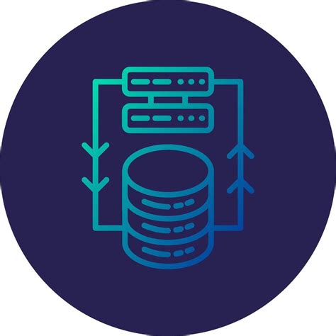 Dataset Line Circle Gradient Icon Design 48175099 Vector Art At Vecteezy