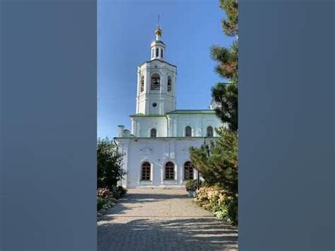 Вознесенско-Георгиевский храм в историческом центре города. Тюмень в ...