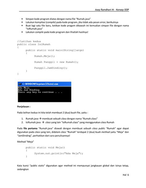 Konsep Pemrograman Berorientasi Objek Pdf