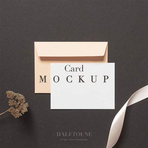 Card Mockup Card Envelope Blank Card Card Mock Styled Card Mock Greeting Card Invitation Card