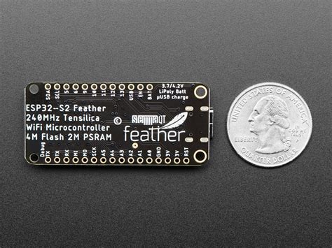 Adafruit Esp32 S2 Feather With Bme280 Sensor Stemma Qt 4mb Flash