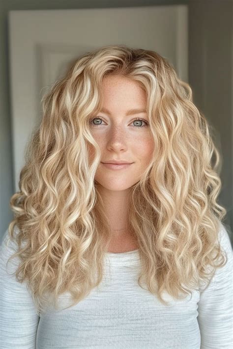 Blonde Curls That Shine Embrace The Beauty Of Curly Hair Curly Light