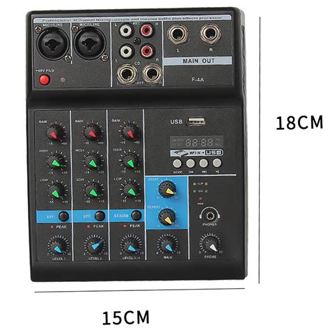 Computer Sound Card Bluetooth Sound Mixing Console Vicedeal