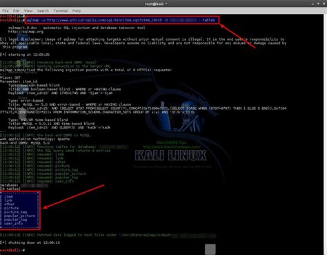 Hack Dengan Sqlmap Dark Skin
